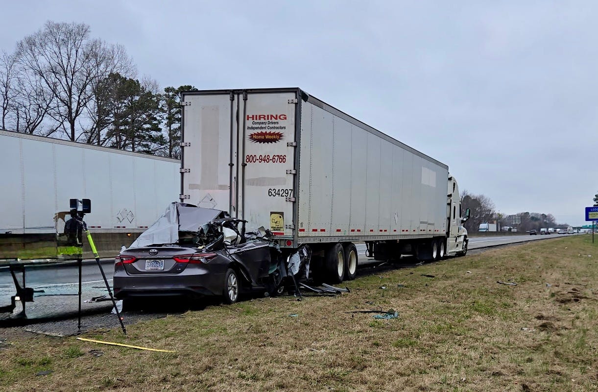 Gaston County man dies in fatal I-85 crash after hitting parked tractor ...