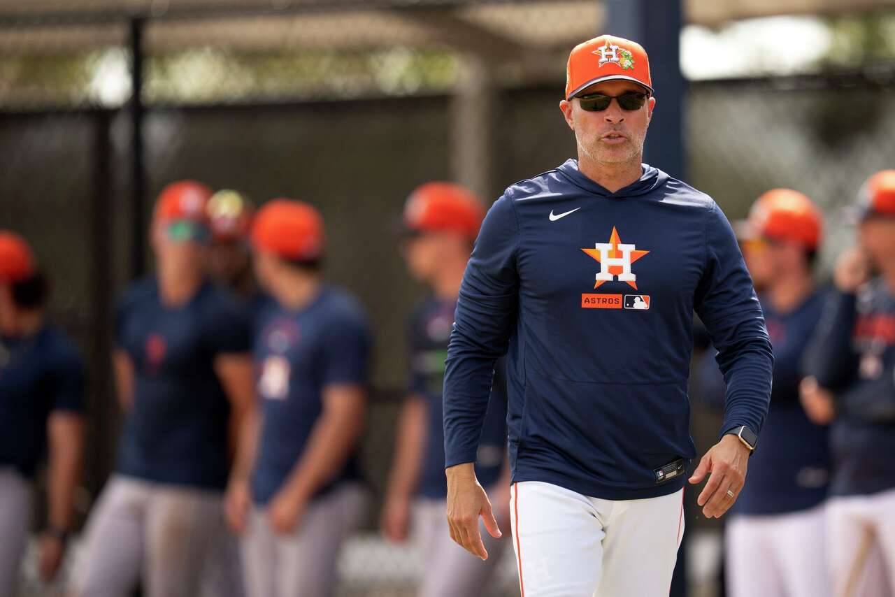 What Houston Astros manager Joe Espada wants to see as spring training ...
