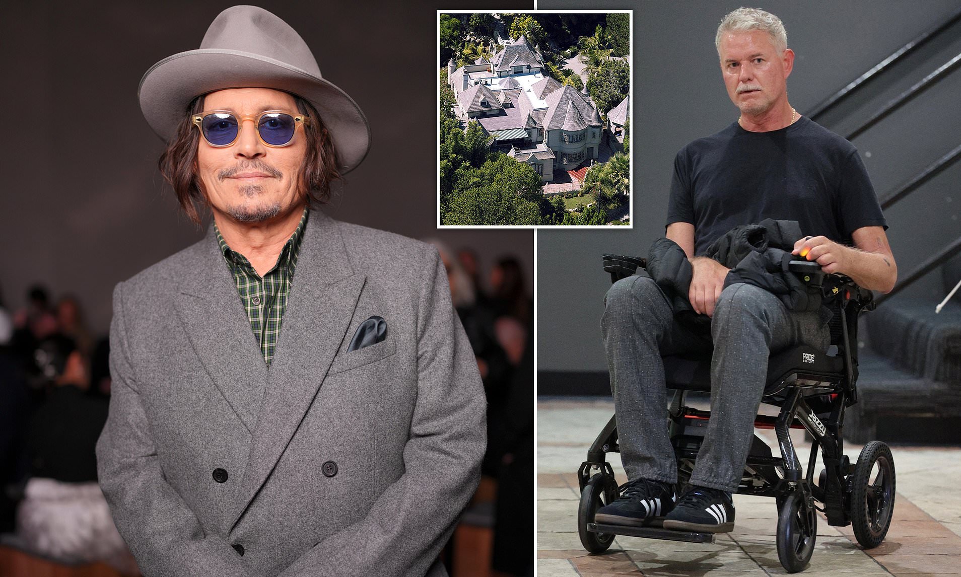 Johnny Depp let Grey's Anatomy star Eric Dane live rent-free in one of ...