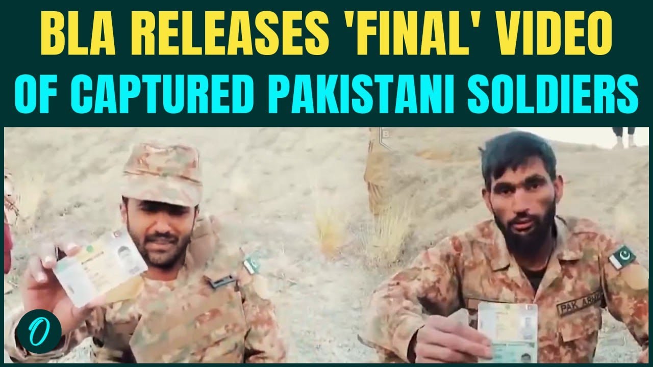 Pakistan breaking: BLA releases video of captured Pakistani soldiers ...