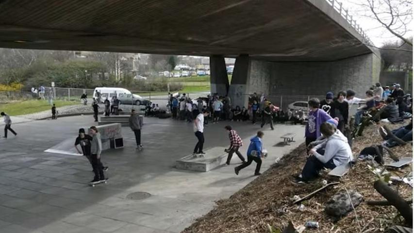 Skating group brought in to find replacement park