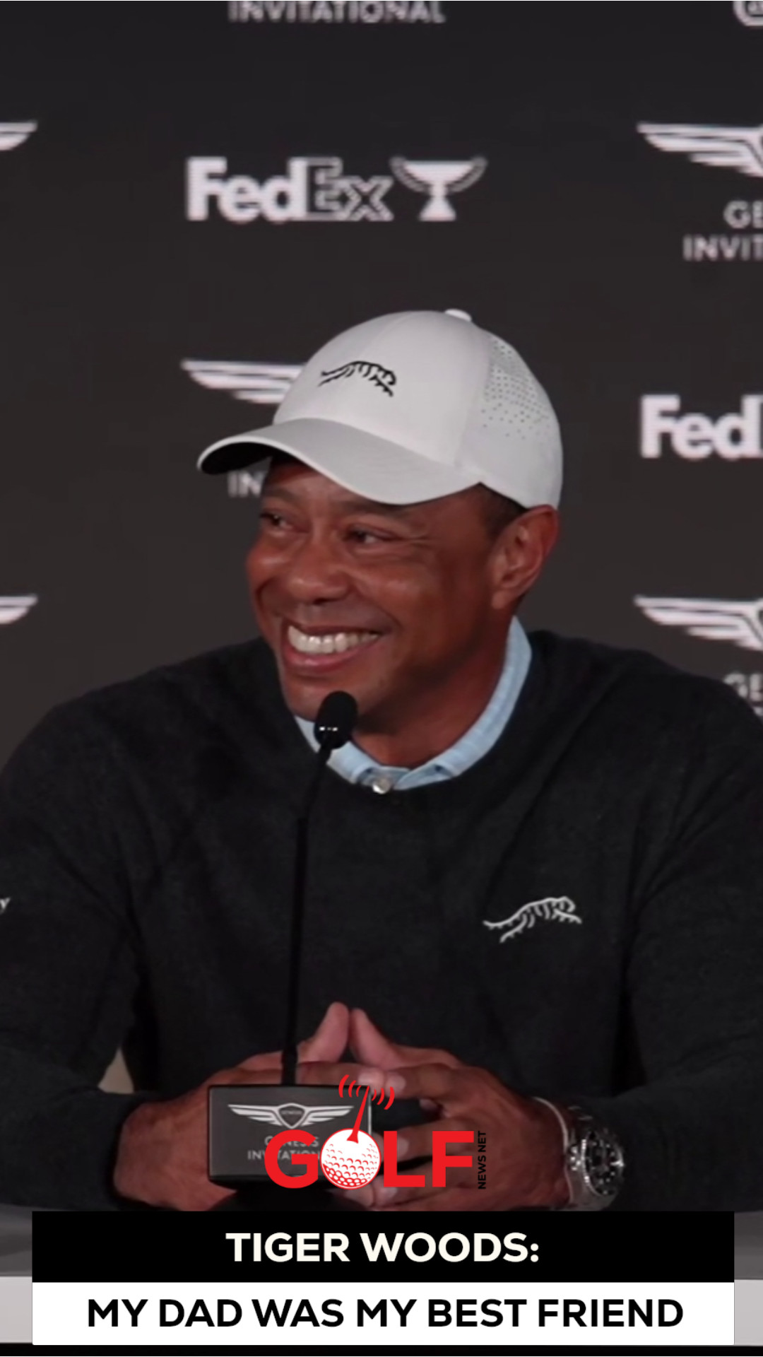 Tiger Woods: My dad was my best friend