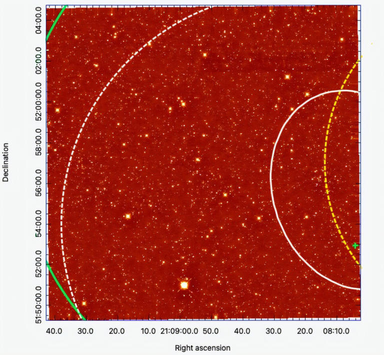 Near-infrared study finds no clear counterpart to mysterious gamma-ray ...