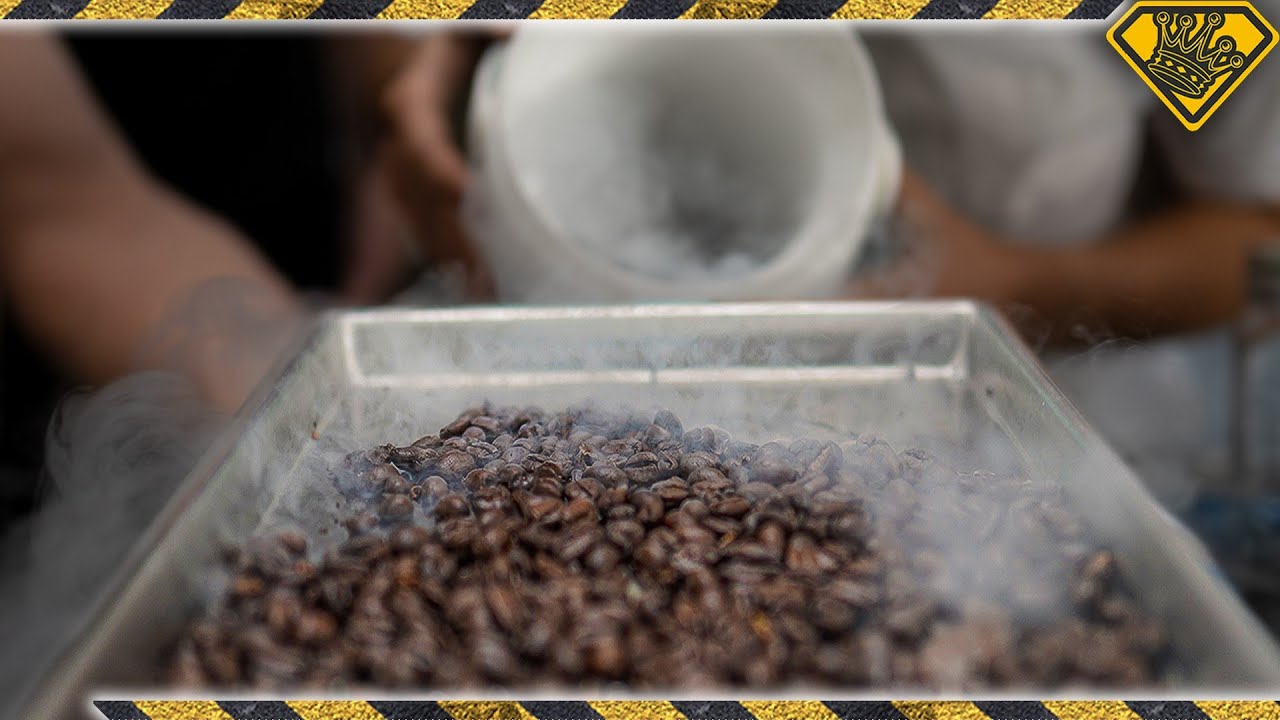 Coffee beans at -346°F have an unexpected flavor