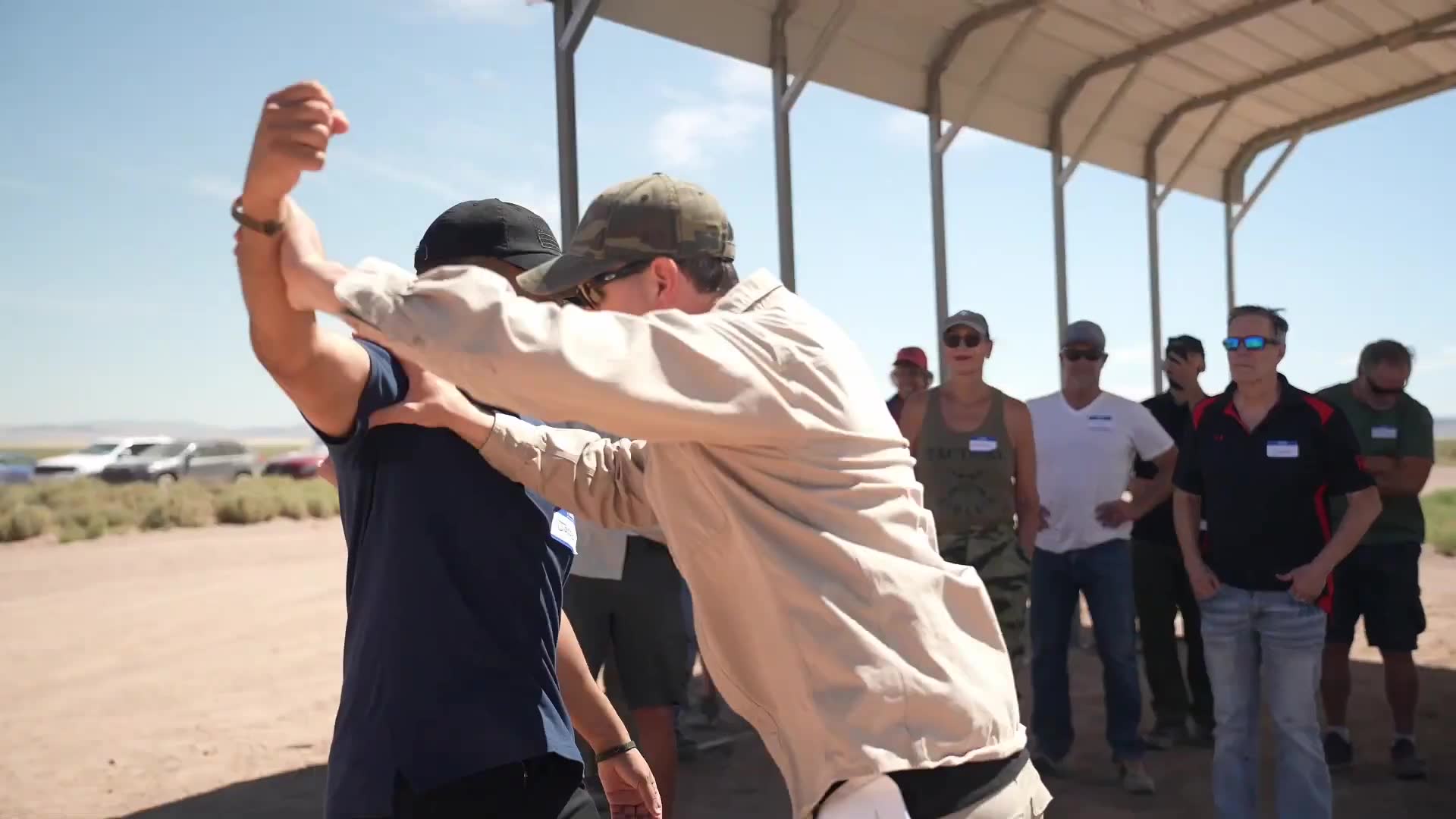 Defense techniques against blunt weapon strikes to head and body