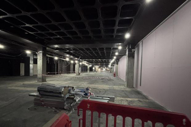 Huge town centre Debenhams site gutted ahead of redevelopment in south ...