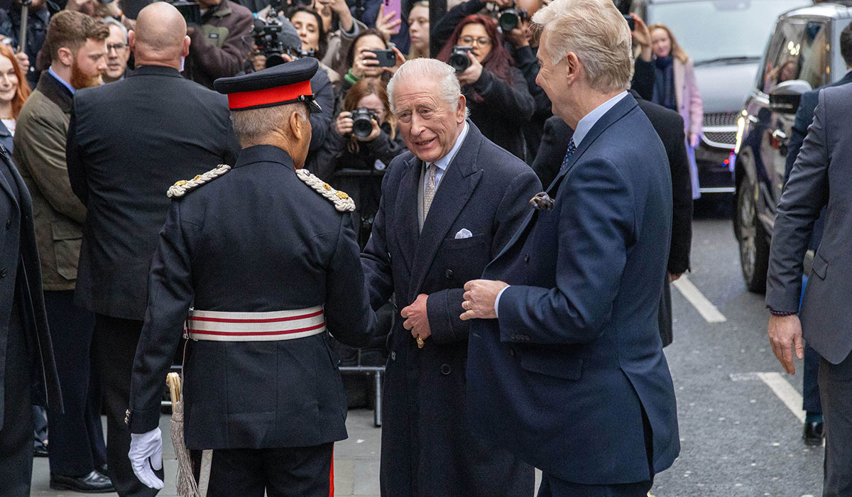 King Charles makes surprise appearance at London Fashion Week after ...