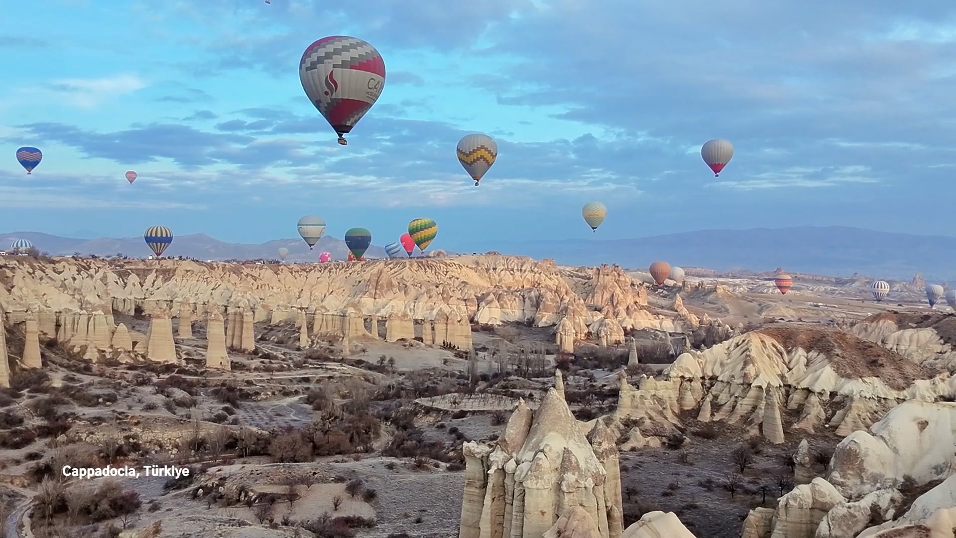 Drone explores Europe’s most magical winter destinations