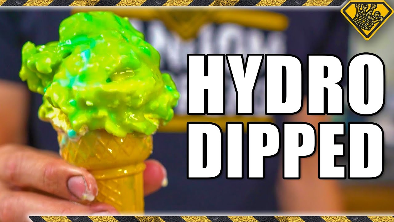 100% edible hydrodipping