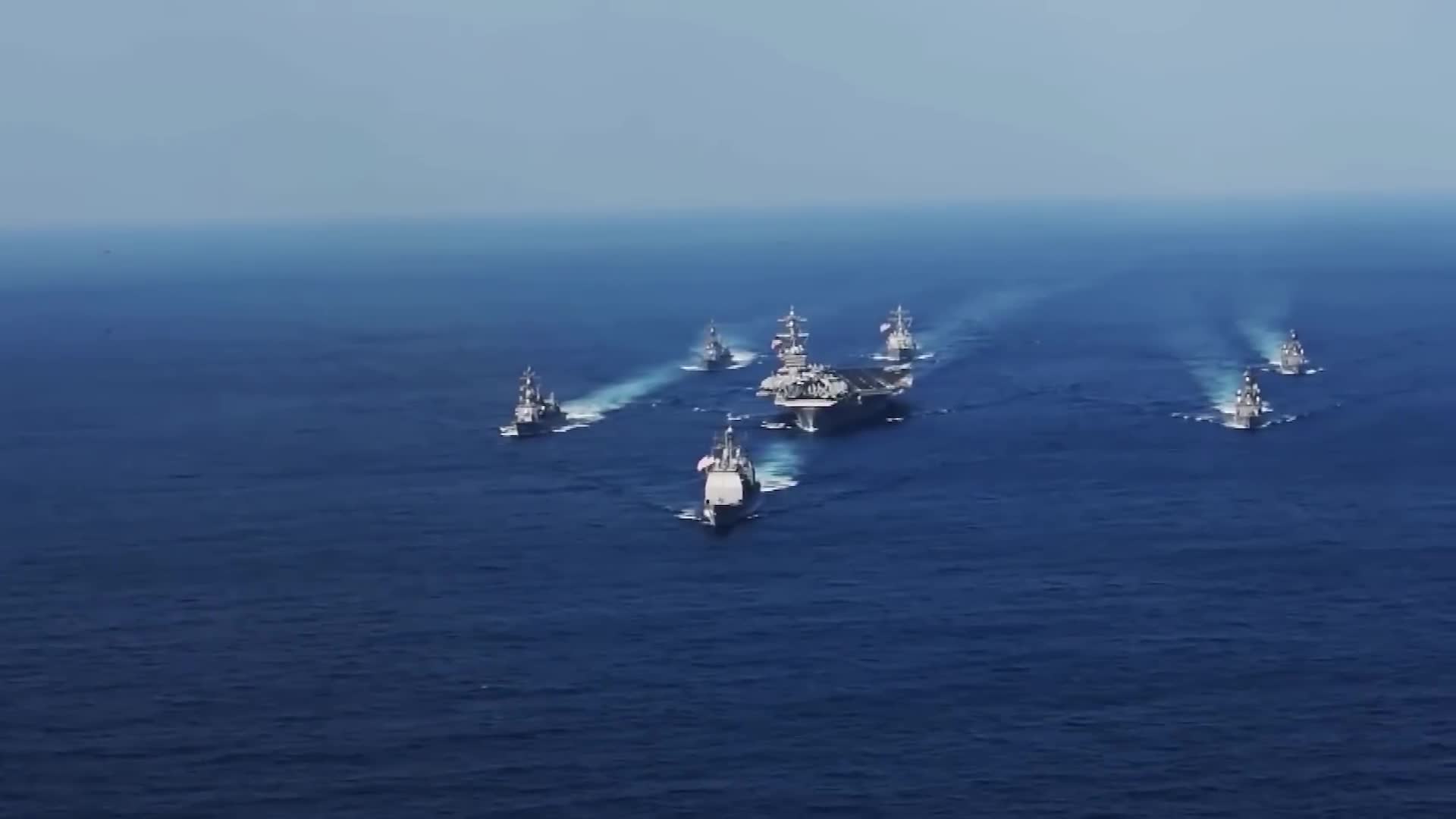 Anti-ship ballistic missiles target carrier