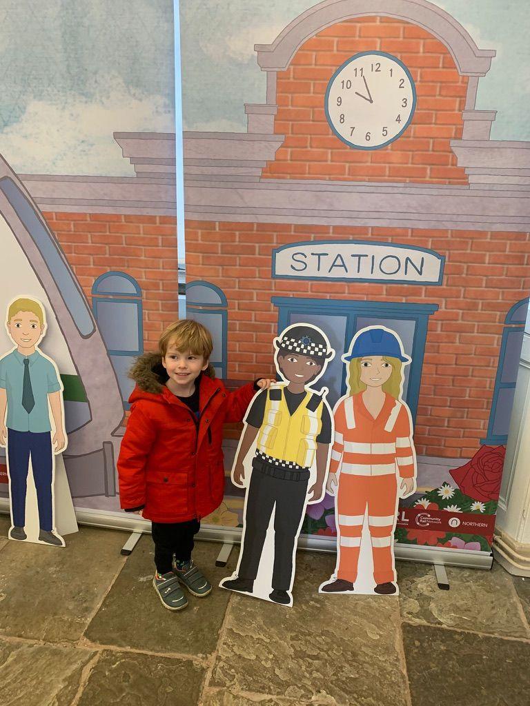 Families enjoy railway fun at Clitheroe Castle museum