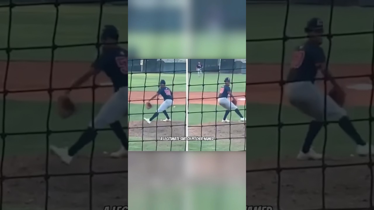 How did this viral ambidextrous pitcher do in his first college season?