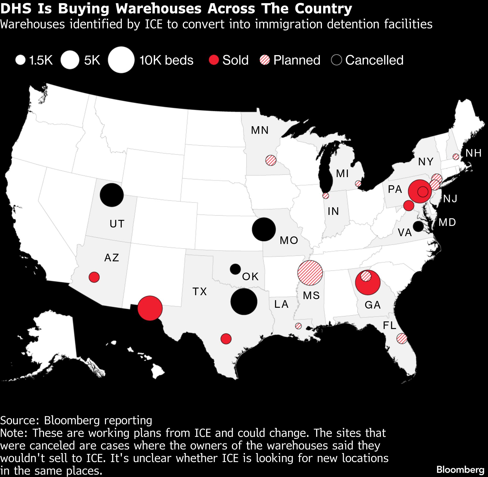 Private prisons face competition under Trump’s new detention plan