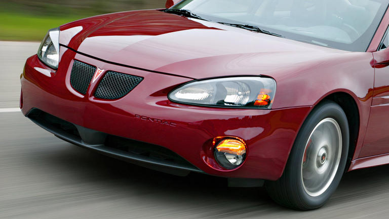 Pontiac put a 300-HP V8 in the front of the humble Grand Prix