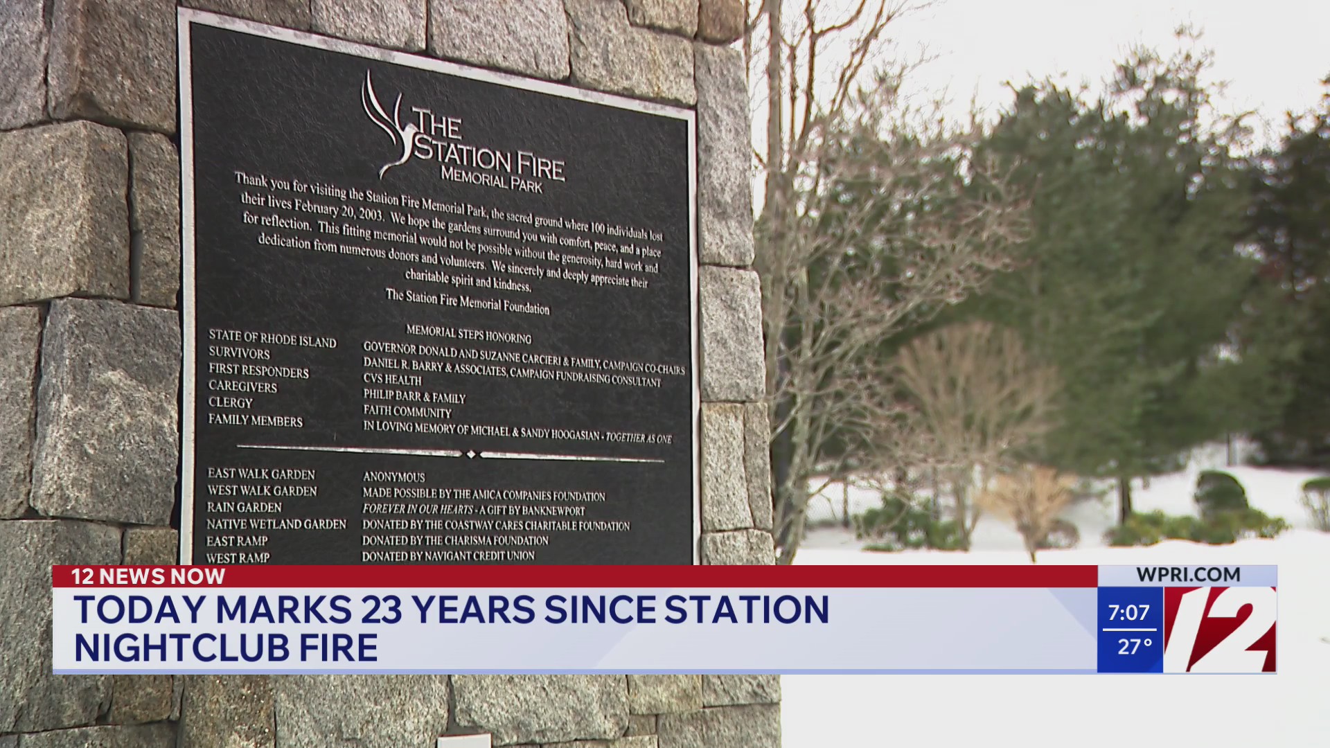 Remembering the victims of the Station nightclub fire 23 years later