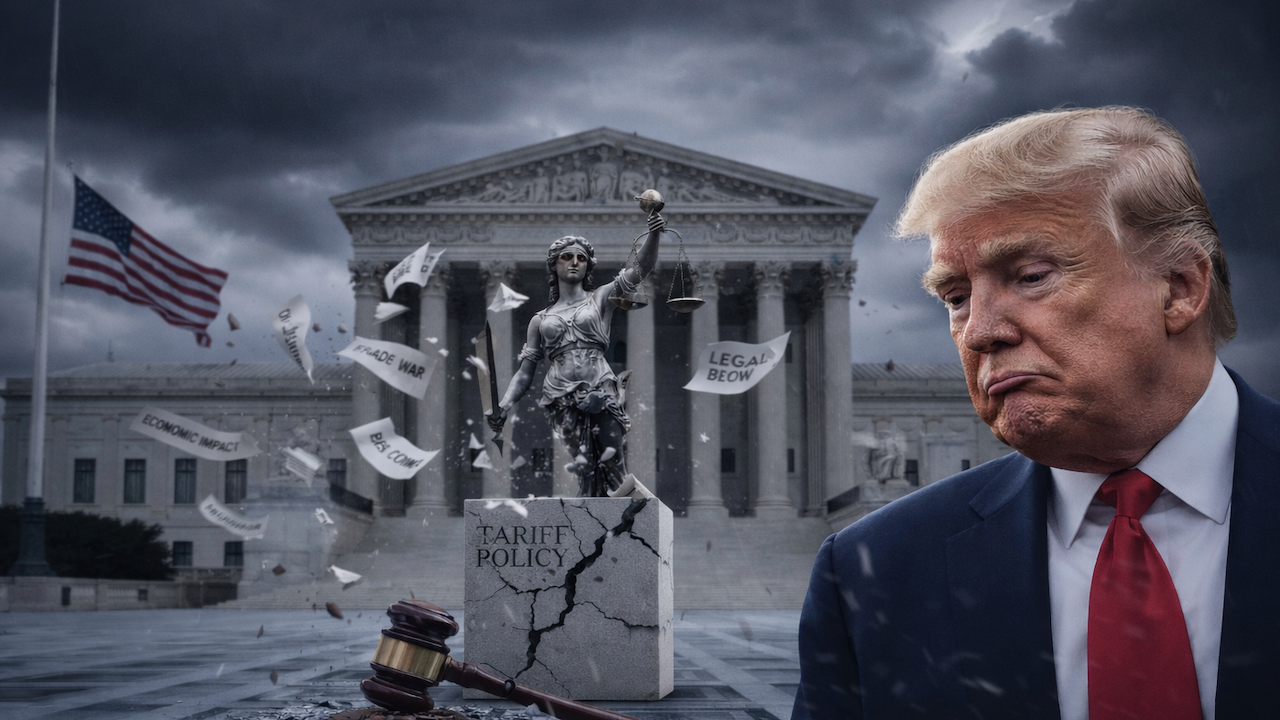 Trump calls Supreme Court tariff ruling ‘a disgrace’ after justices ...