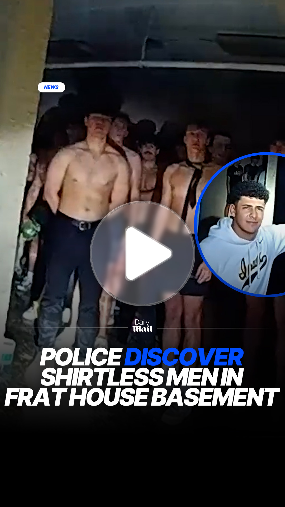 Police find fraternity pledges in basement during fire alarm response