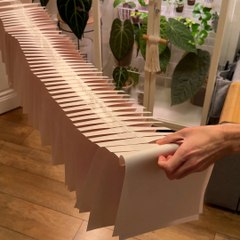 Storage of paper sheets in rolls in a masculine style 💪🏽