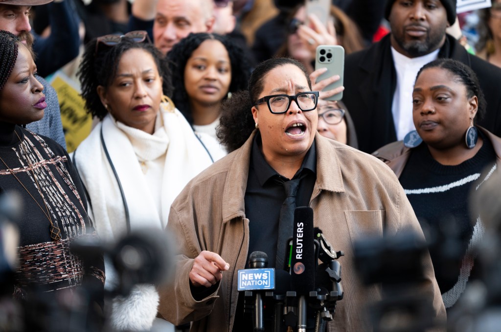 Chauntyll Allen speaks on ICE detention after Cities Church protest arrest
