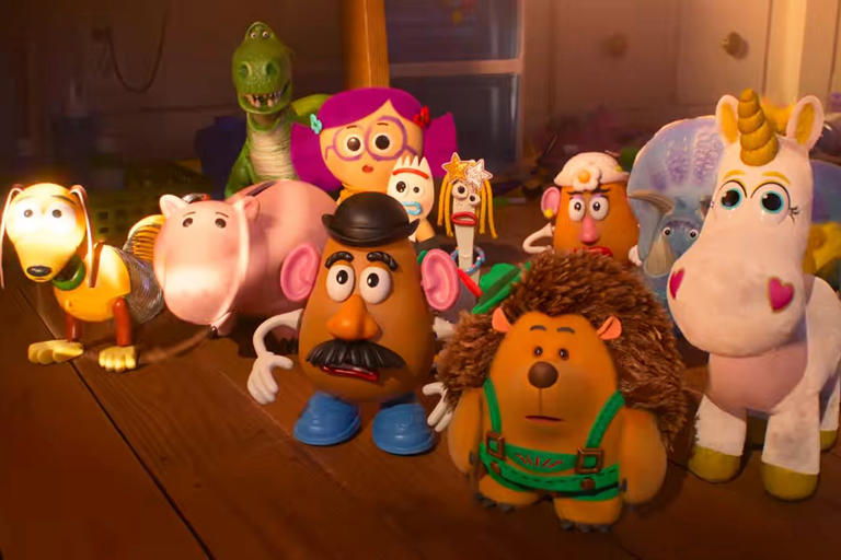 Woody shocks fans with bald spot in "Toy Story 5" trailer, three-plus ...