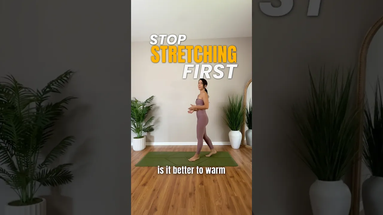 Stop stretching first