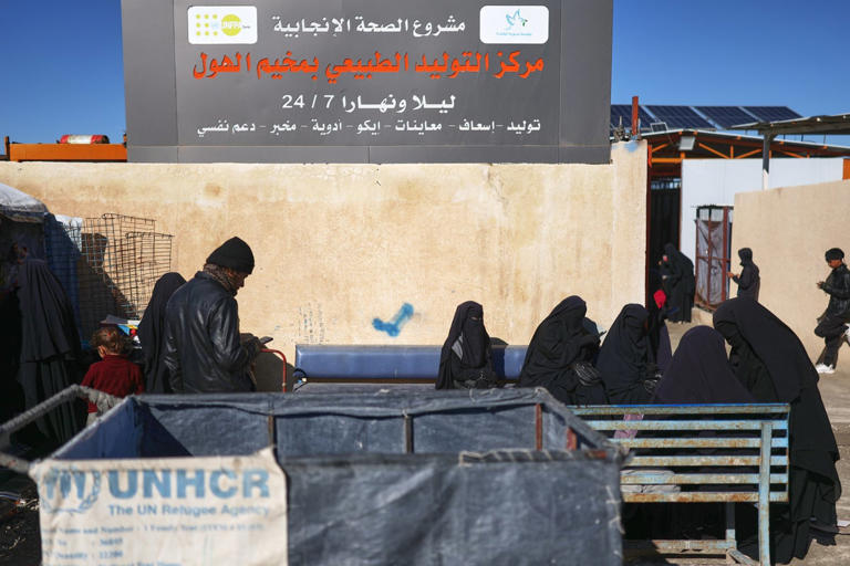 A camp in Syria that held families of Islamic State members is nearly ...