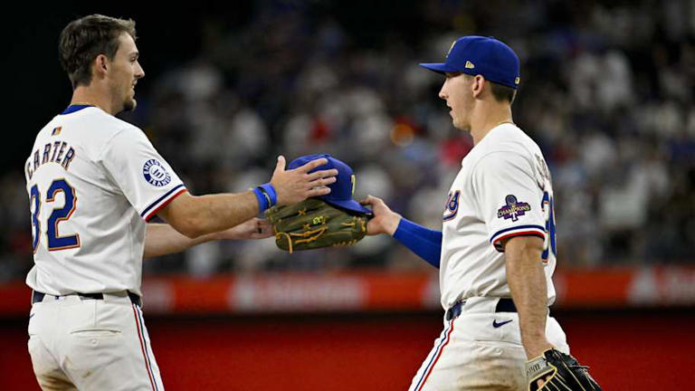 Chris Young settles Rangers' center field debate between Evan Carter ...
