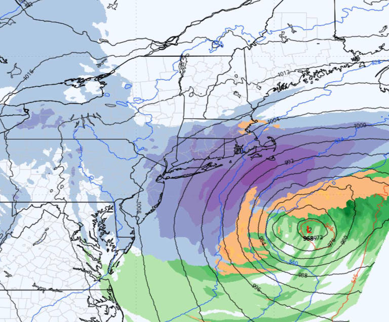 Tracking the rising snow forecast in Connecticut as powerful coastal ...