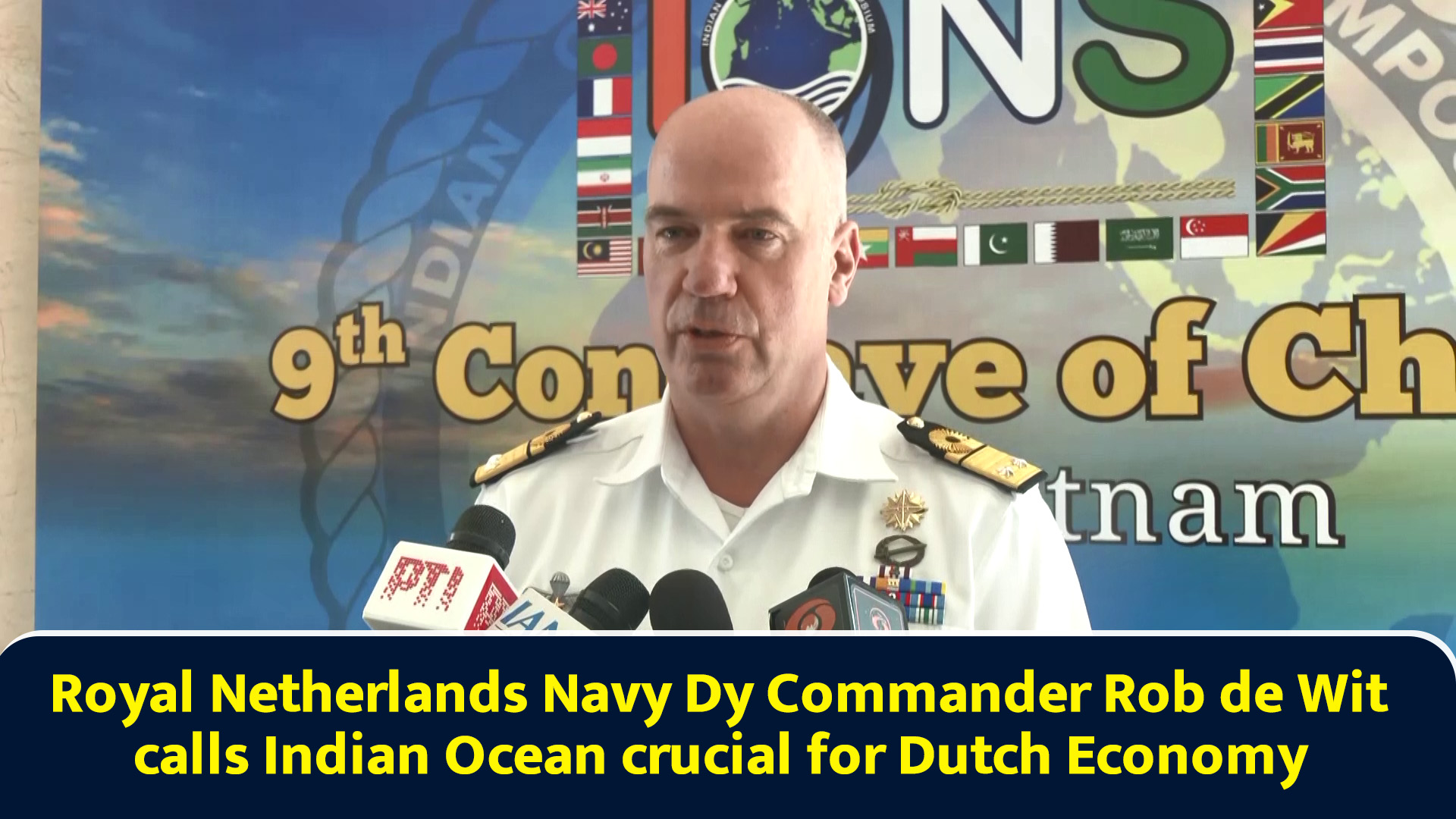 Royal Netherlands Navy Dy Commander Rob de Wit calls Indian Ocean ...