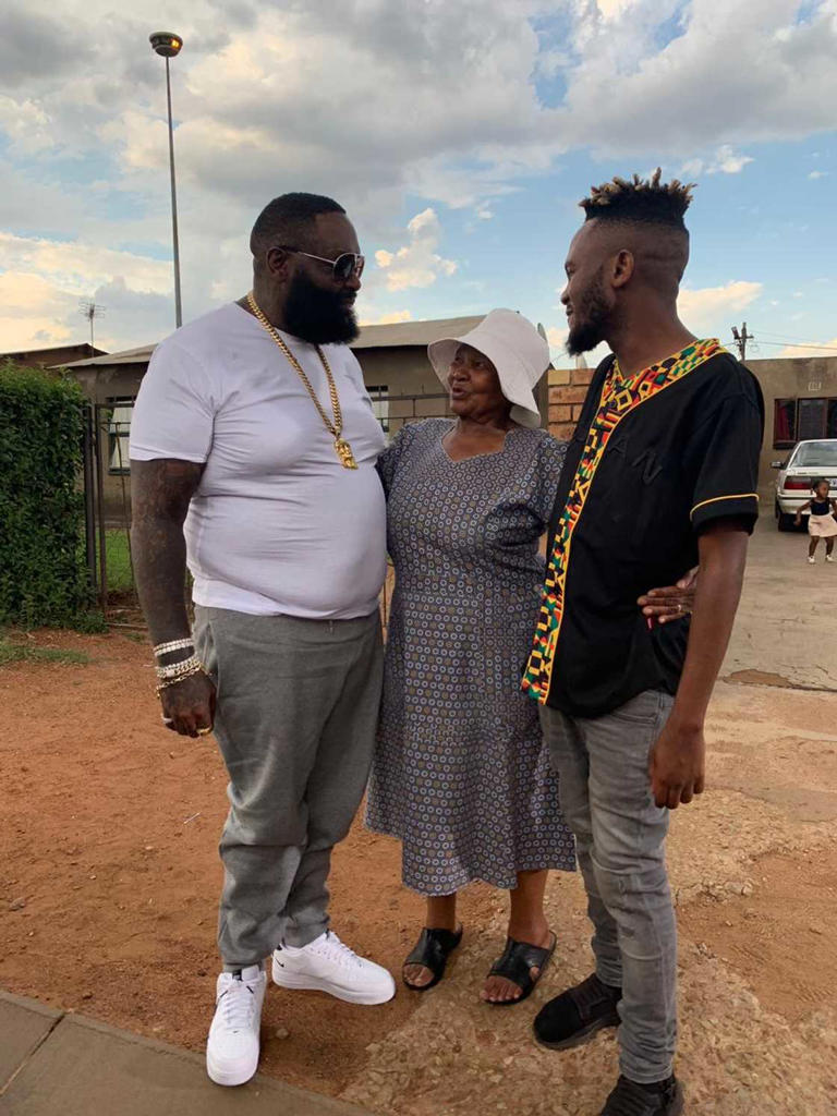Watch as Kwesta recalls the time his grandmother sent Rick Ross to a ...