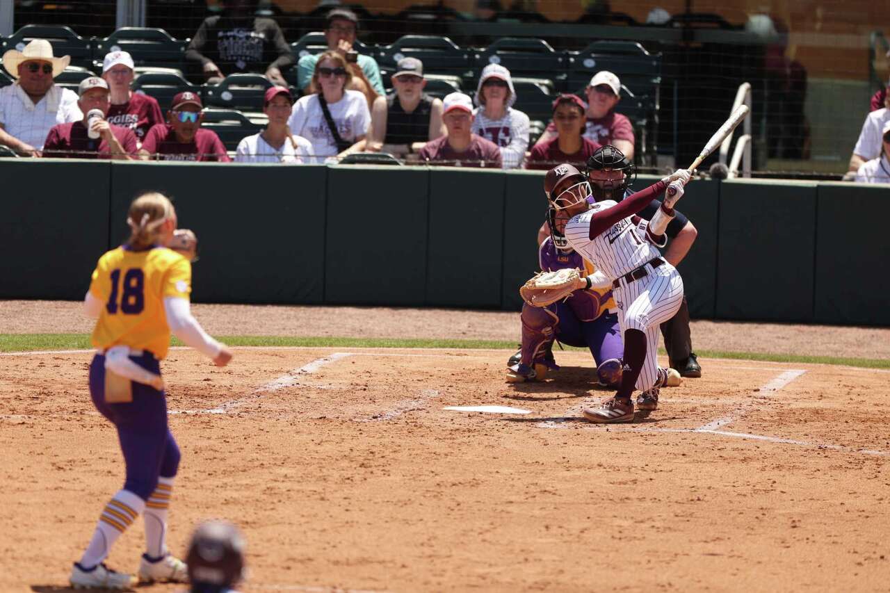 Texas A&M softball splits first day in California tournament, UC San ...
