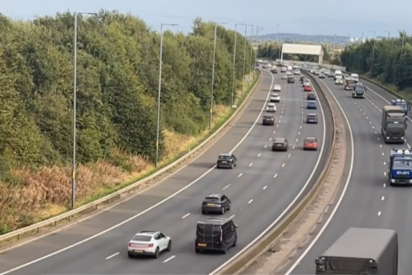 Massive military convoy carrying 'nuclear weapons' passes through Glasgow