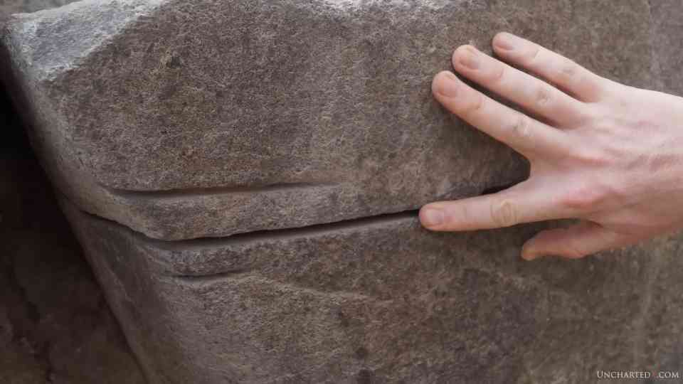 The granite slab at Giza that breaks the narrative