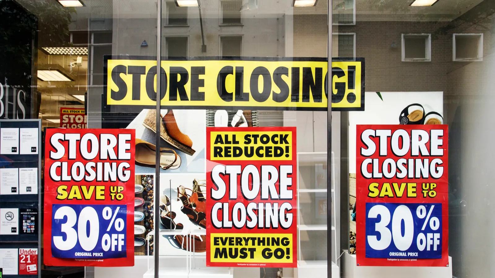 US retail and restaurant closures surge amid cost pressures
