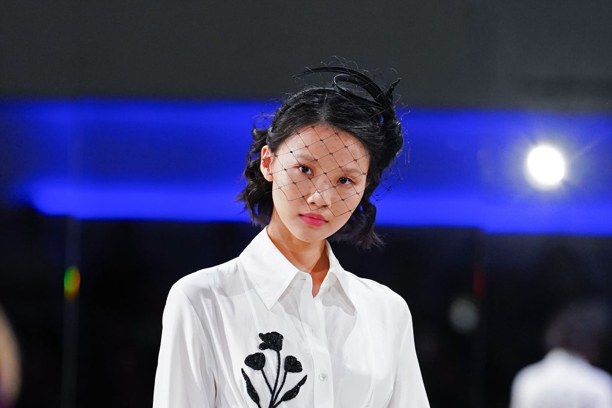 Patrick McDowell nods to Dior’s New Look at London Fashion Week