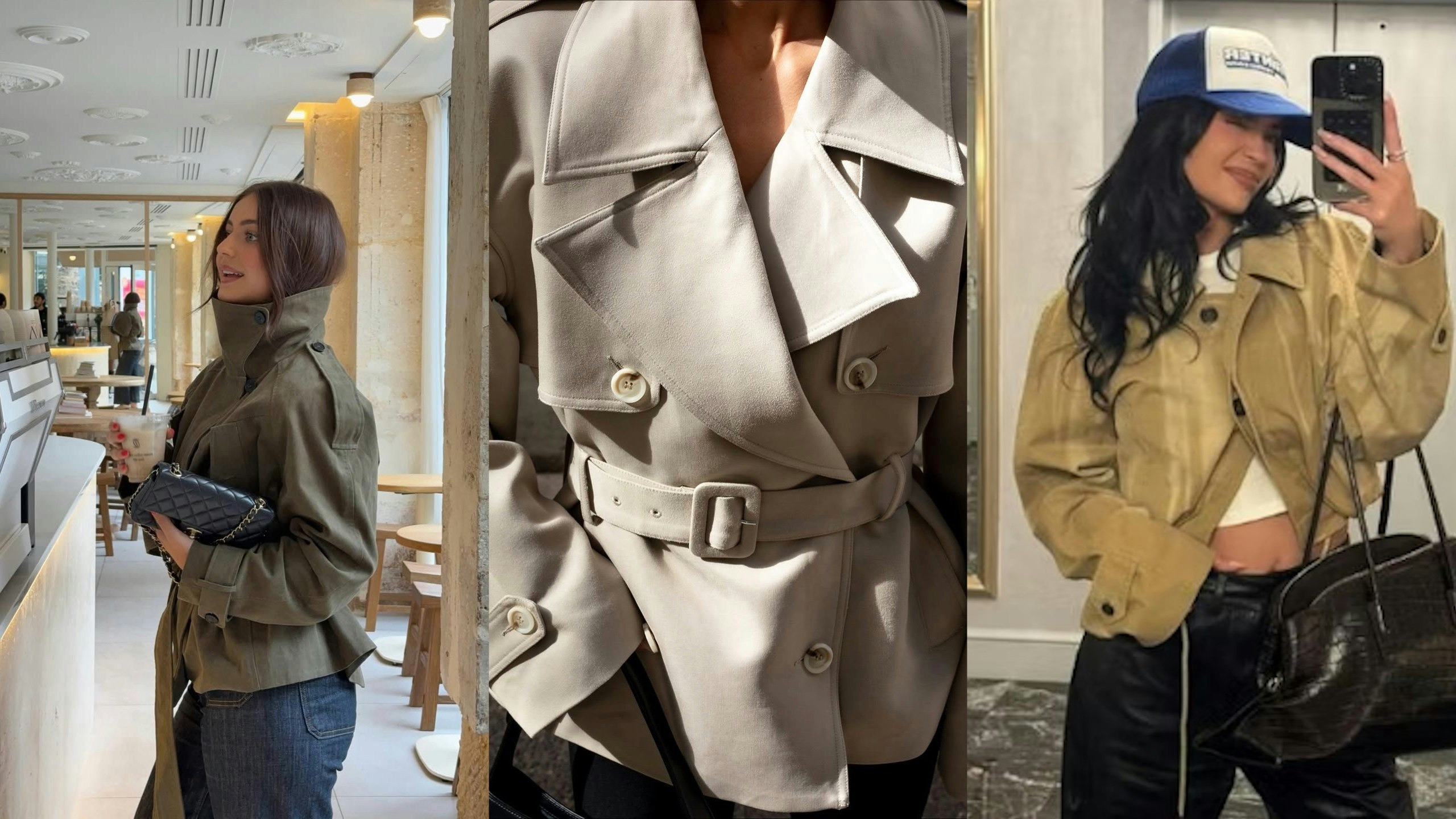 Celebs and chic women are swapping their heavy coats for this chic ...