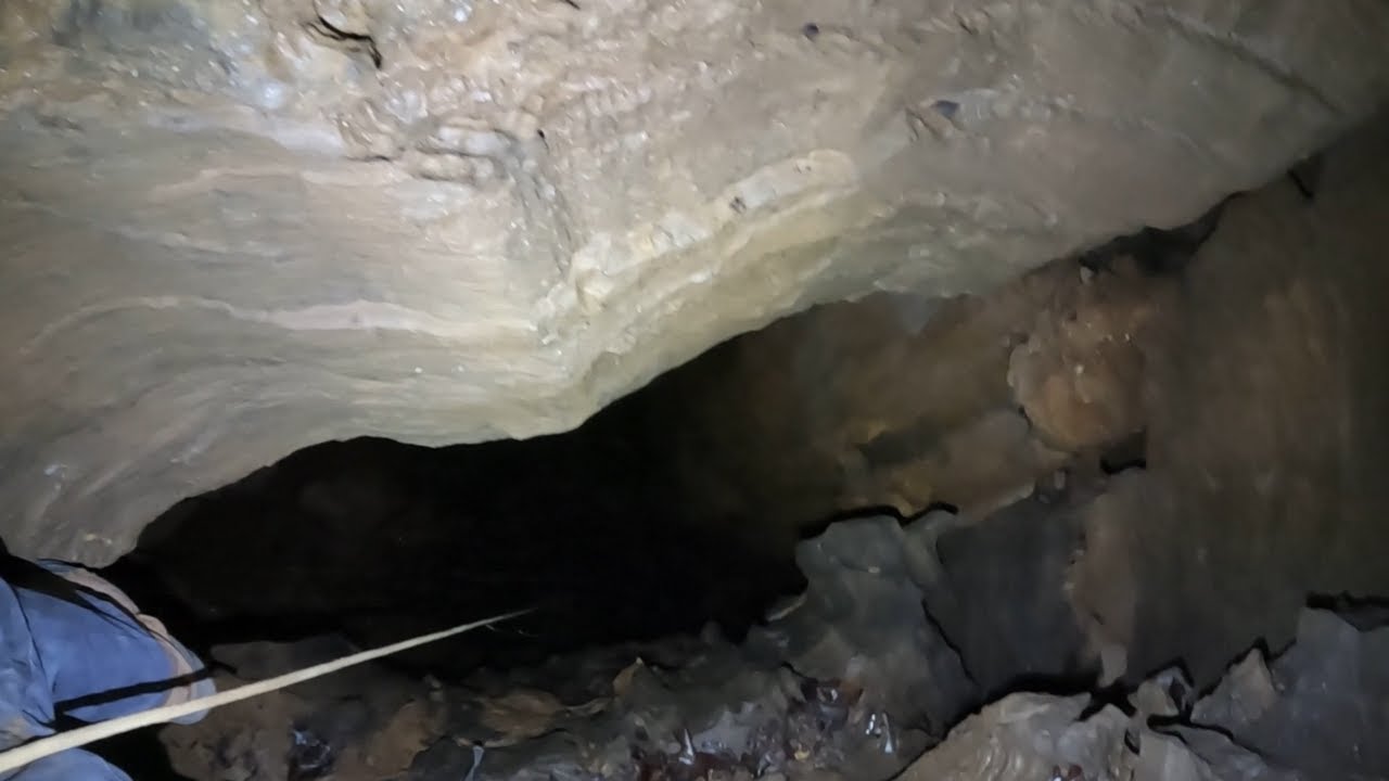 They found a small opening in the woods - bones were 60 feet below