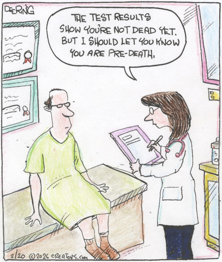 The latest comic strips from the Creators Syndicate (2/20)