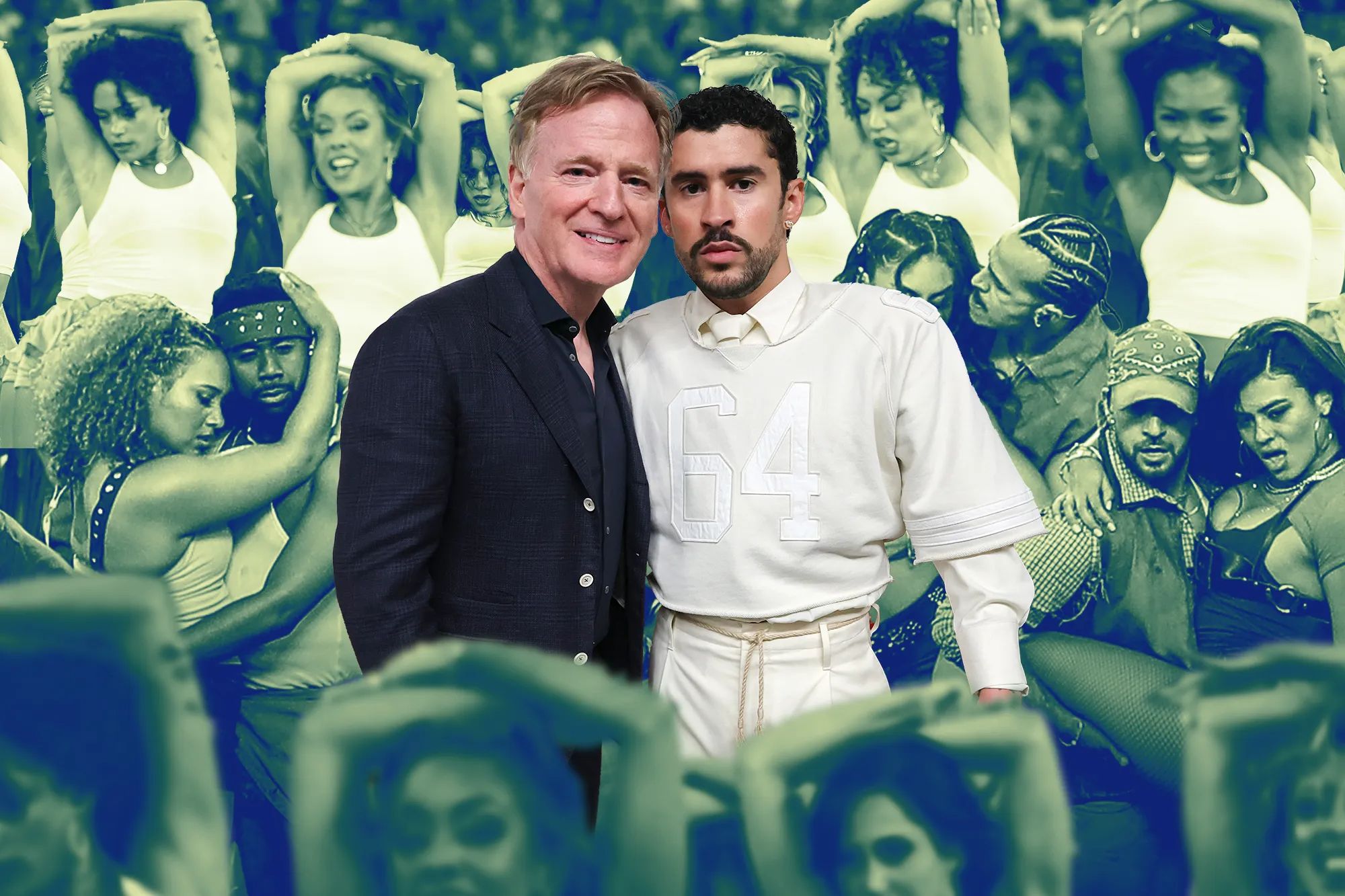 NFL commish thought Bad Bunny’s halftime show was ‘great’ — as he looks ...