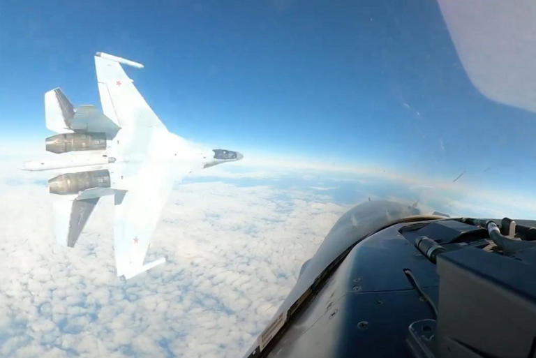 Russian planes escorted out of air space near Alaska