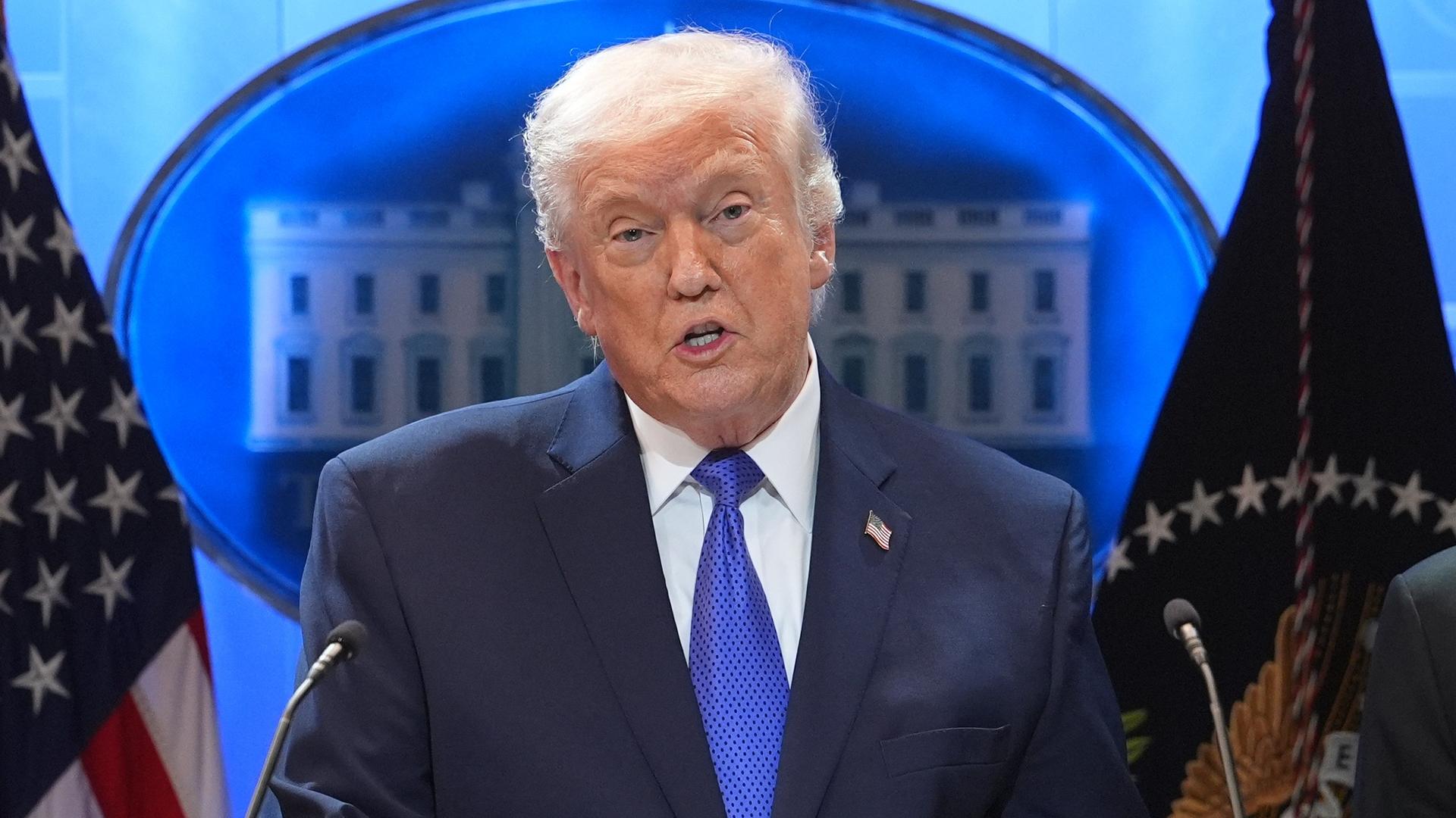 Trump says he'll sign executive order to enact 10% global tariff after ...