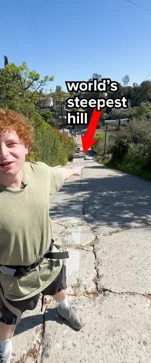 Exoskeleton speed challenge on world's steepest hill