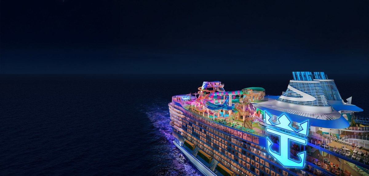 See the first real-life photos of Royal Caribbean’s newest megaship ...