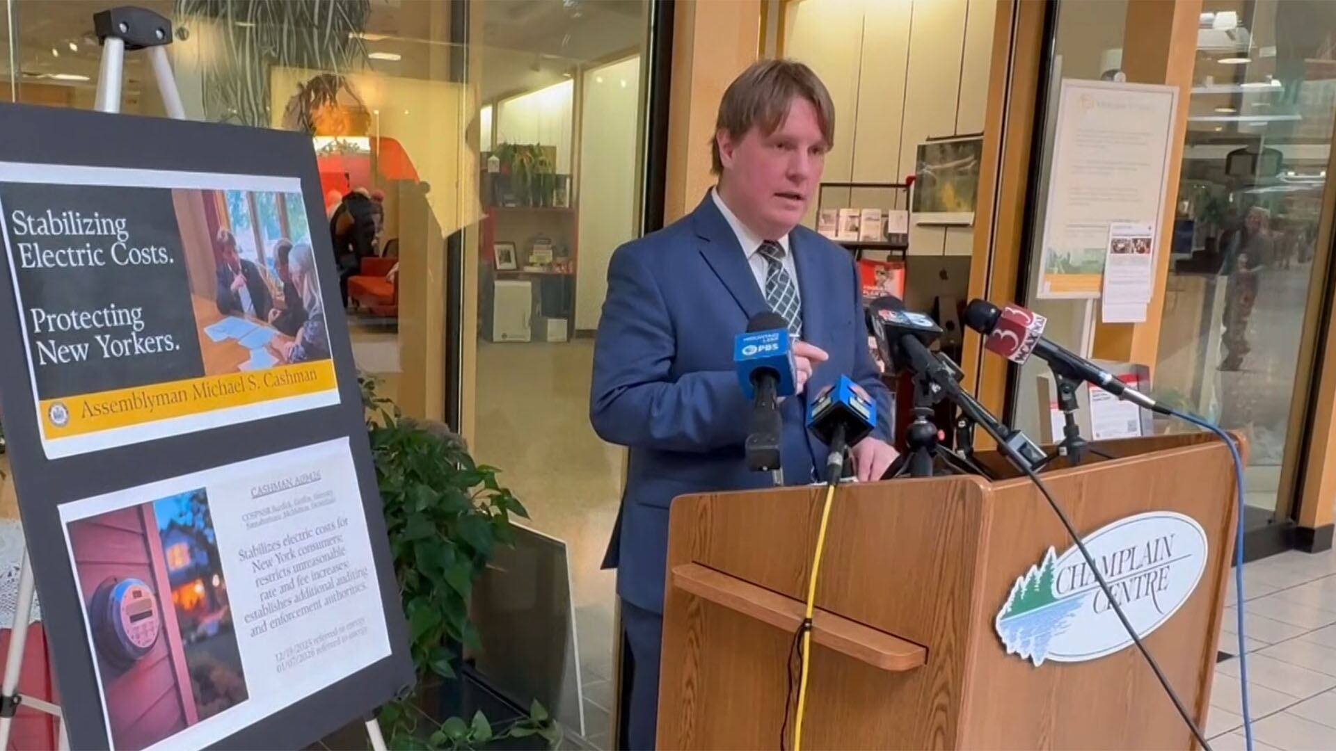 New York assemblyman proposes cap on electric rate increases