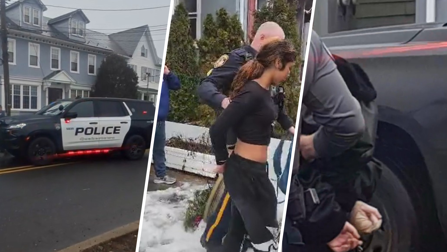 5 arrested after students, police clash during anti-ICE protest in ...
