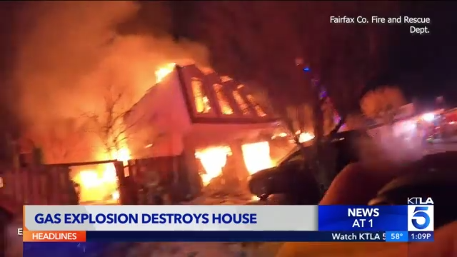 House explosion in Virginia: Body camera footage