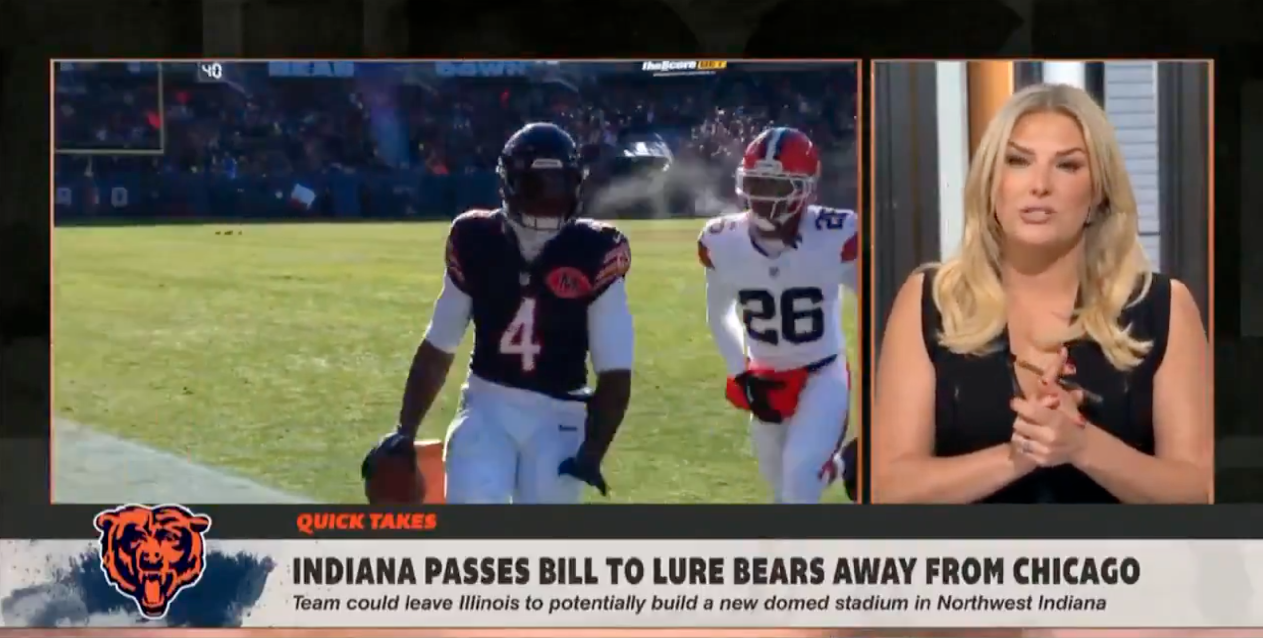 ESPN host supports Bears' move to Indiana