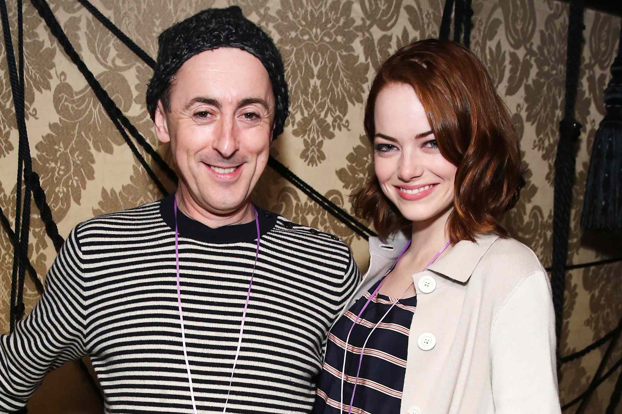 Alan Cumming details wild night with Emma Stone that got crashed by a ...