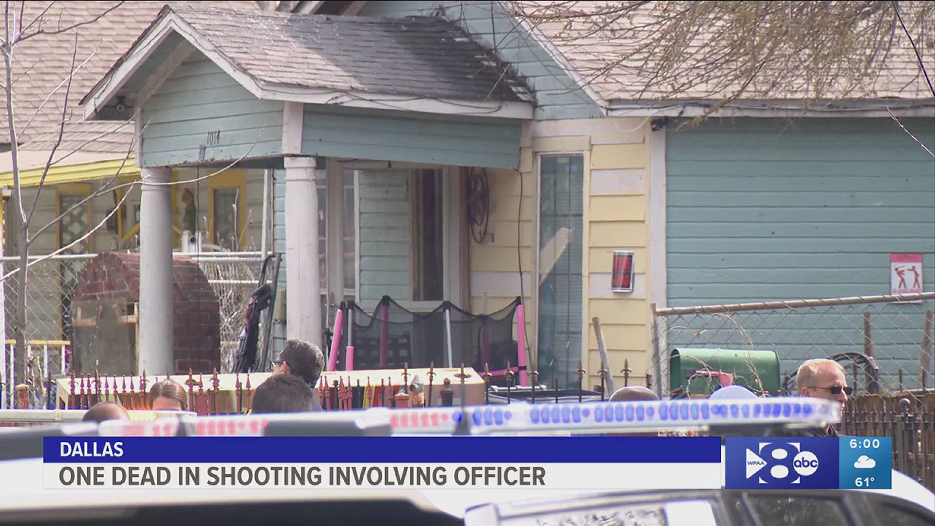 Man shot and killed after SWAT standoff with Dallas police on Shaw St