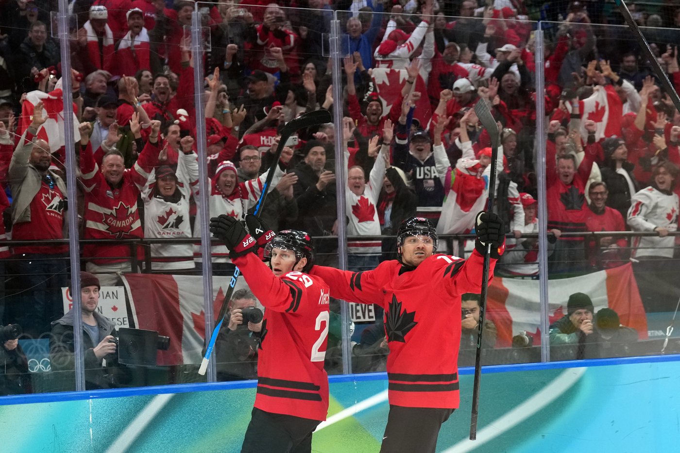 Canada advances to Olympic men's hockey final with wild 3-2 win over ...